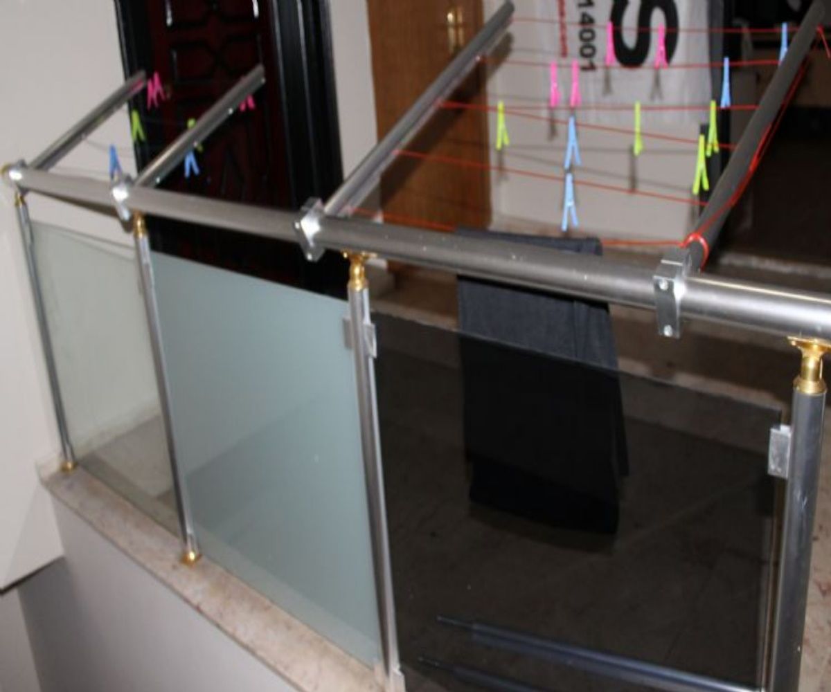 Aluminium Laundry Rack Finished Products Eyyupoglu Aluminium Systems Al Circlebiz