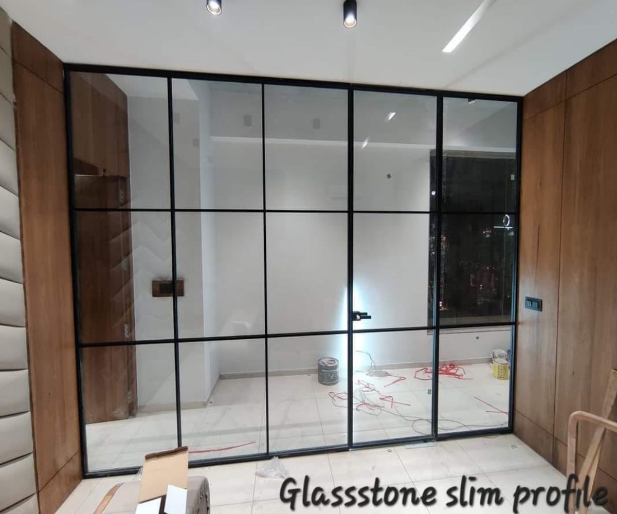 Aluminium Slim Profile Partition - Finished Products, Perfect Glass Solution | AL CircleBiz